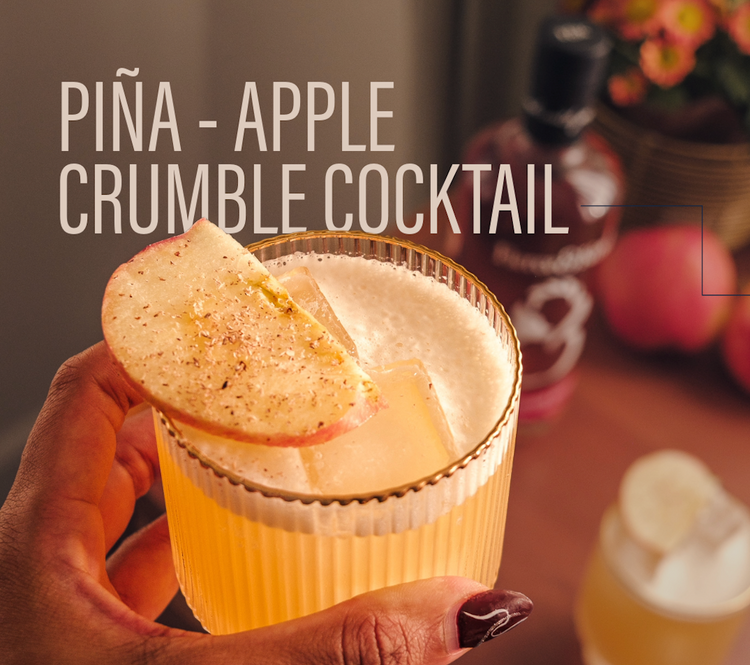 Piña-Apple Crumble Cocktail – Fierce & Kind