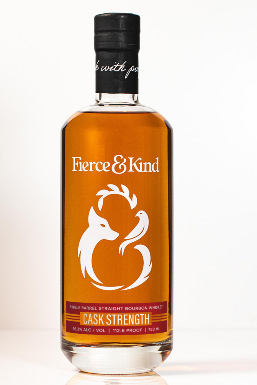 Fierce & Kind Limited Release Single Barrel Cask Strength Straight Bourbon 112.6 Proof